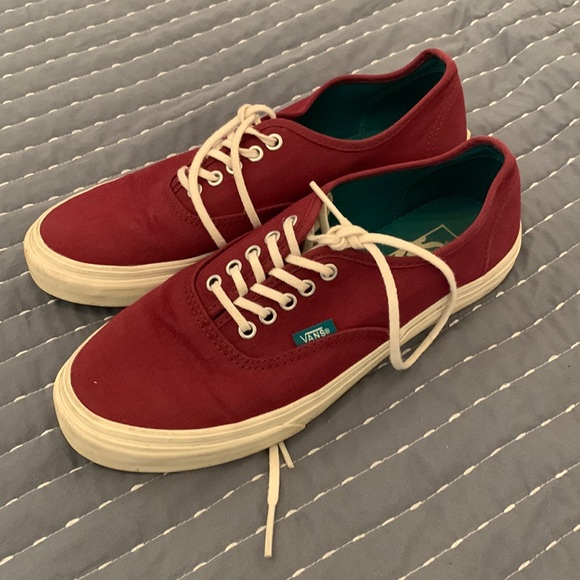 Vans | Shoes | Womens Maroon Vans | Poshmark